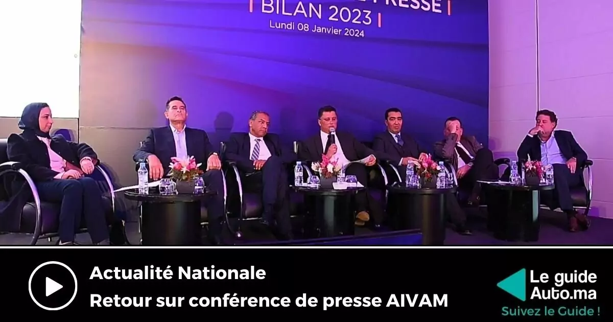 Conférence de presse AIVAM "Bilan 2023"