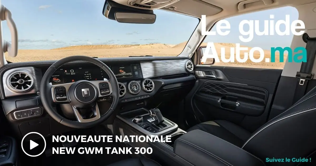 GWM Tank 300 Maroc